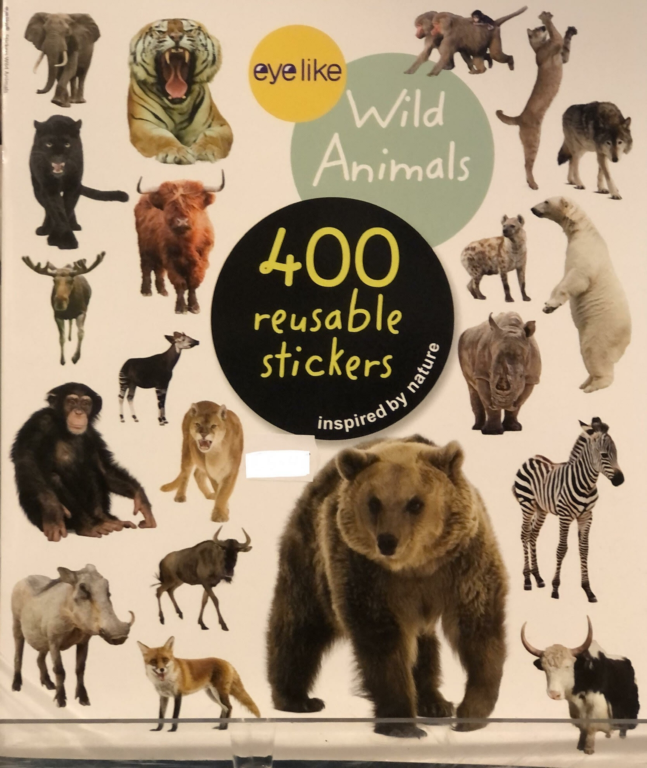 Eyelike Stickers Wild Animals - D and M Garden Centre