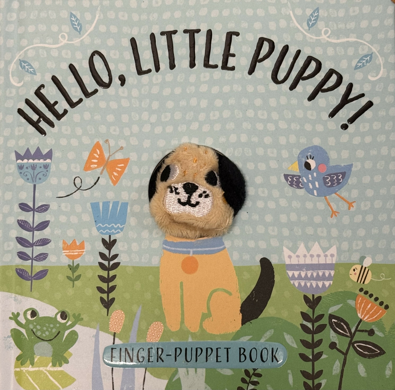 Finger Puppet Hello Little Puppy - D and M Garden Centre