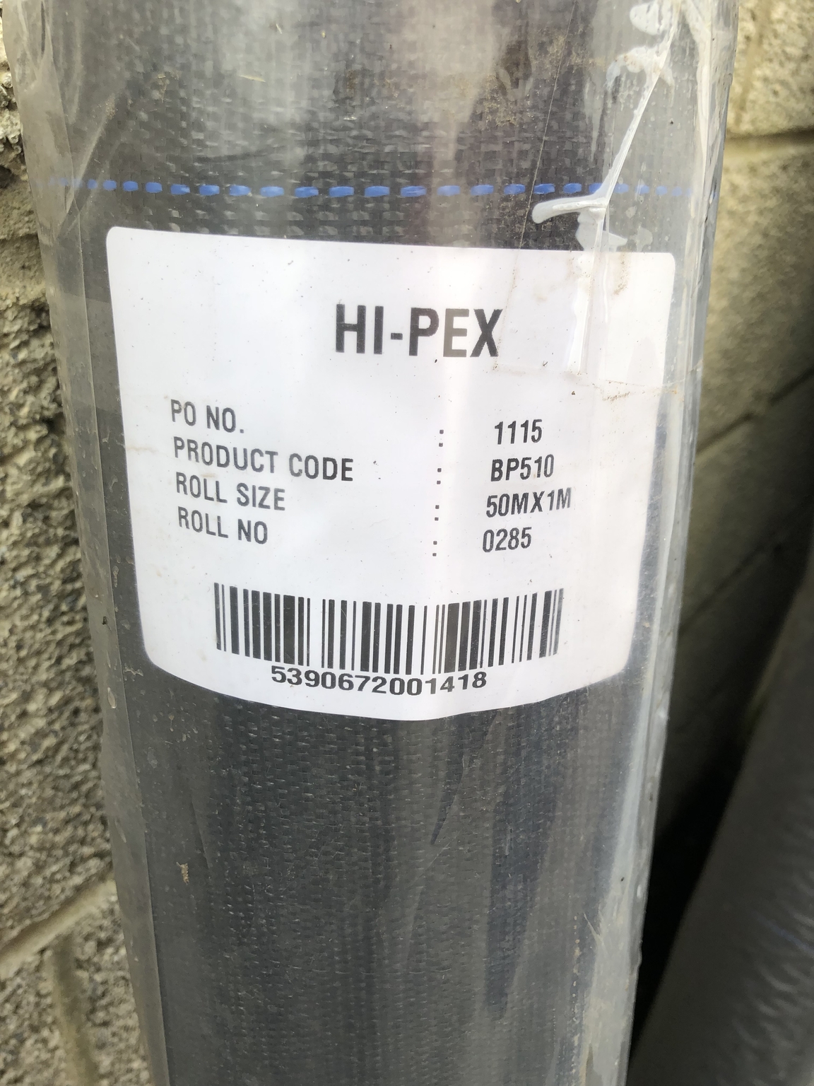 Hipex Ground Cover 50m x 1m - D and M Garden Centre