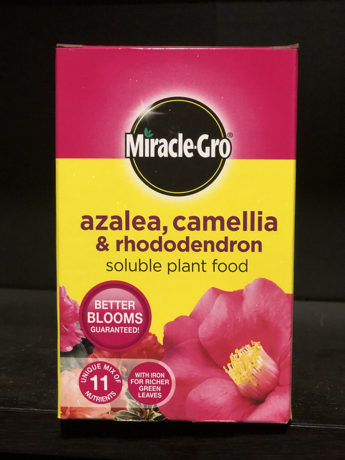 Miracle-Gro Azalea, Camellia & Rhododendron Soluble Plant Food - D and ...