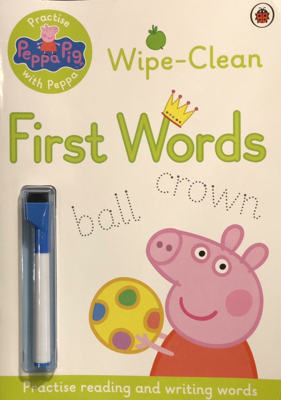 Peppa Pig Wipe Clean First Words - D and M Garden Centre