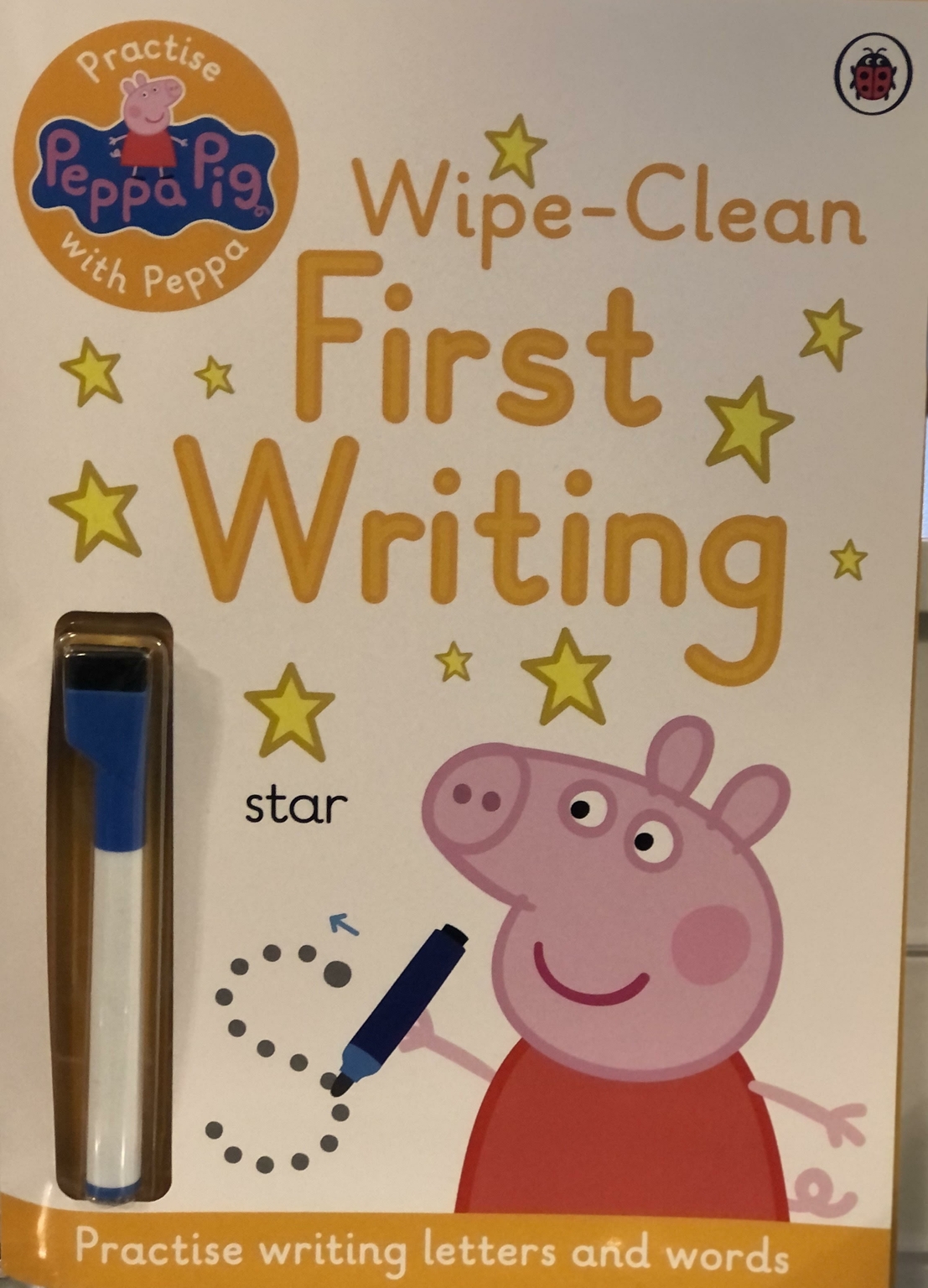 Peppa Pig Wipe Clean First Writing - D and M Garden Centre