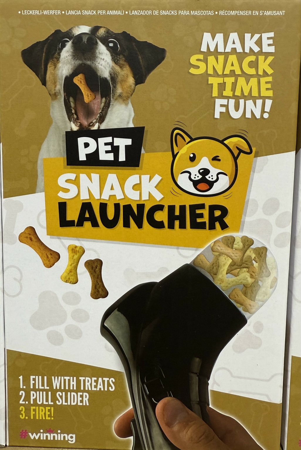 Pet Snack Launcher - D and M Garden Centre