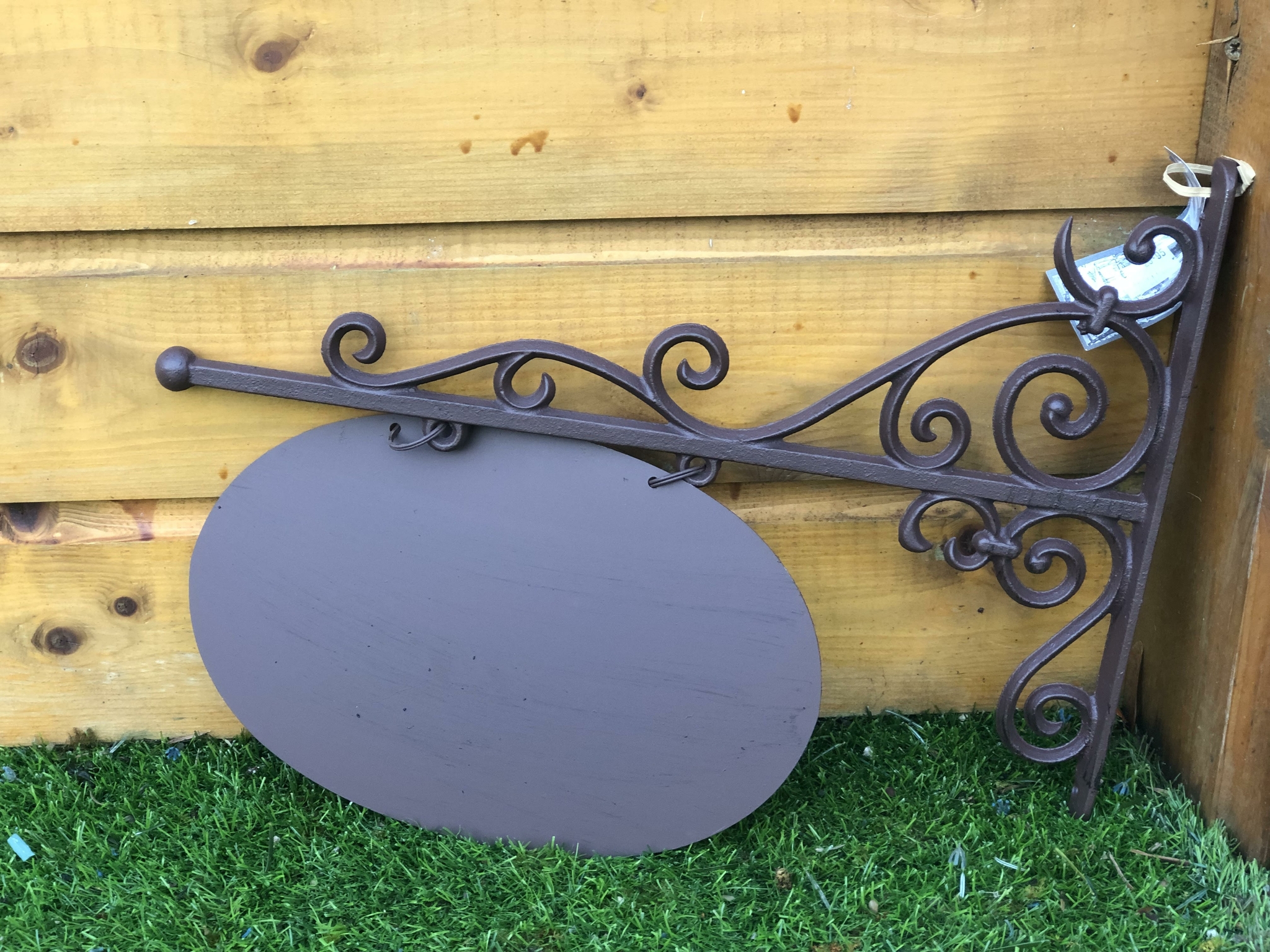 Sign Boards Oval Large - D and M Garden Centre