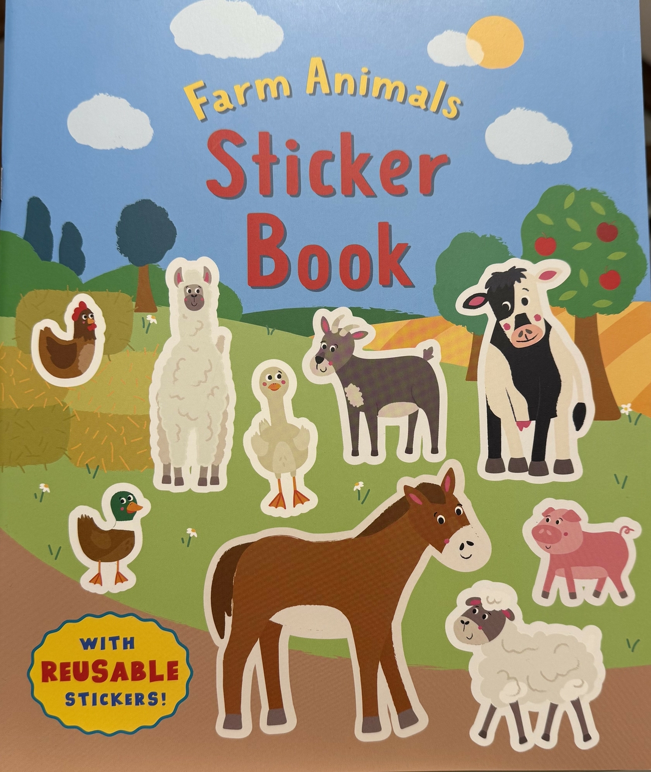 Sticker Book Farm Animals - D and M Garden Centre