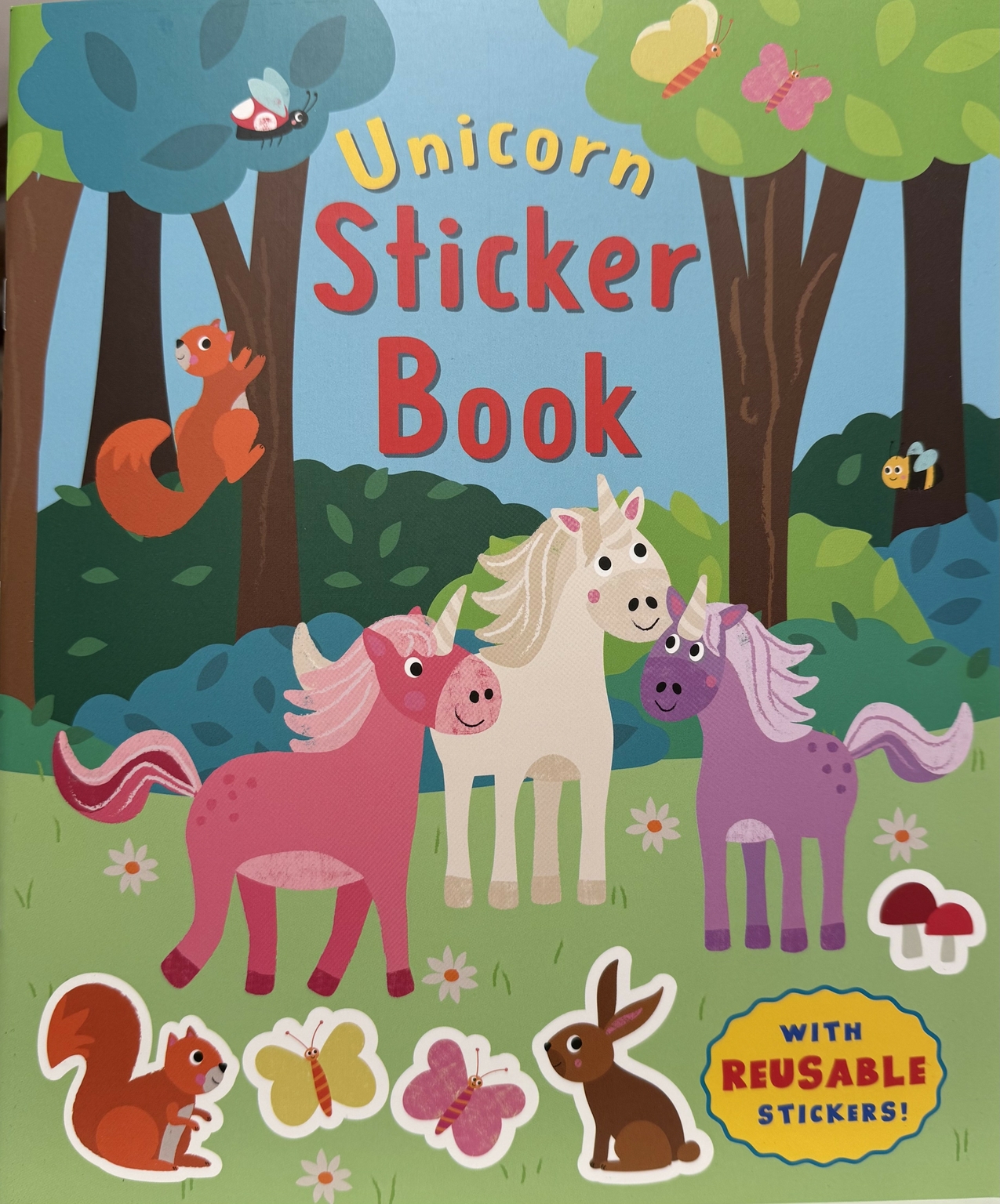 Sticker Book Unicorns - D and M Garden Centre