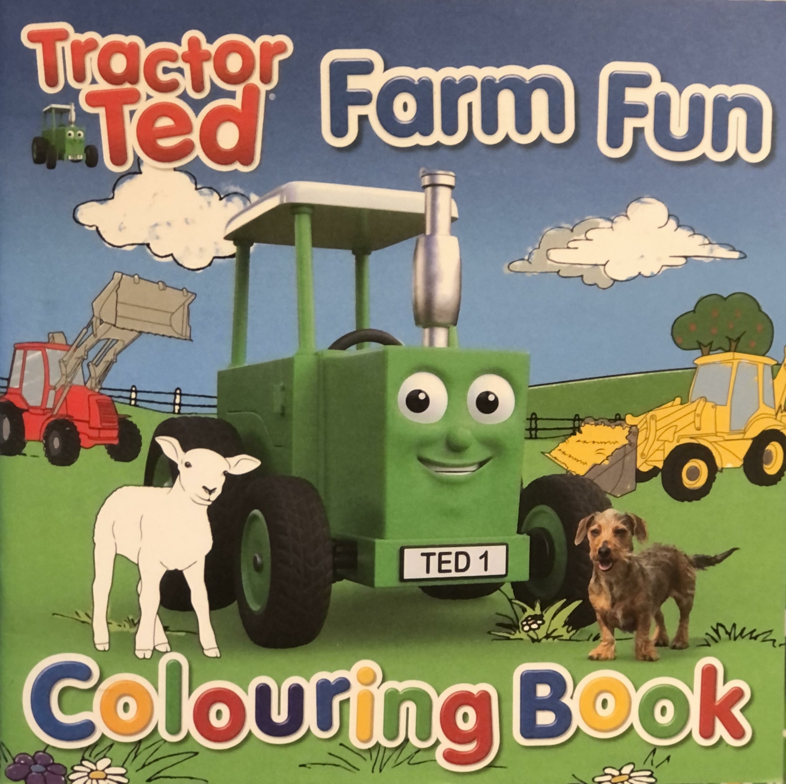 Tractor Ted Farm Fun Colouring Book - D and M Garden Centre