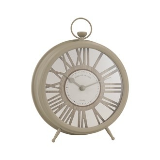 Wood Grain Effect Clock 30cm - D and M Garden Centre